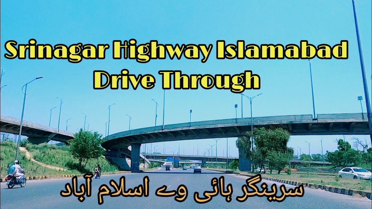 Srinagar Highway Islamabad Drive From Zero Point To Bahria Town - YouTube