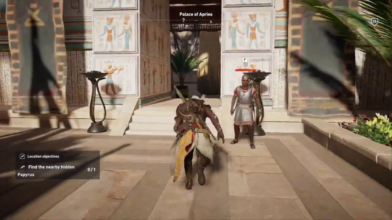Assassin's Creed Origins - Papyrus Puzzle: Palace of Apries (Location ...