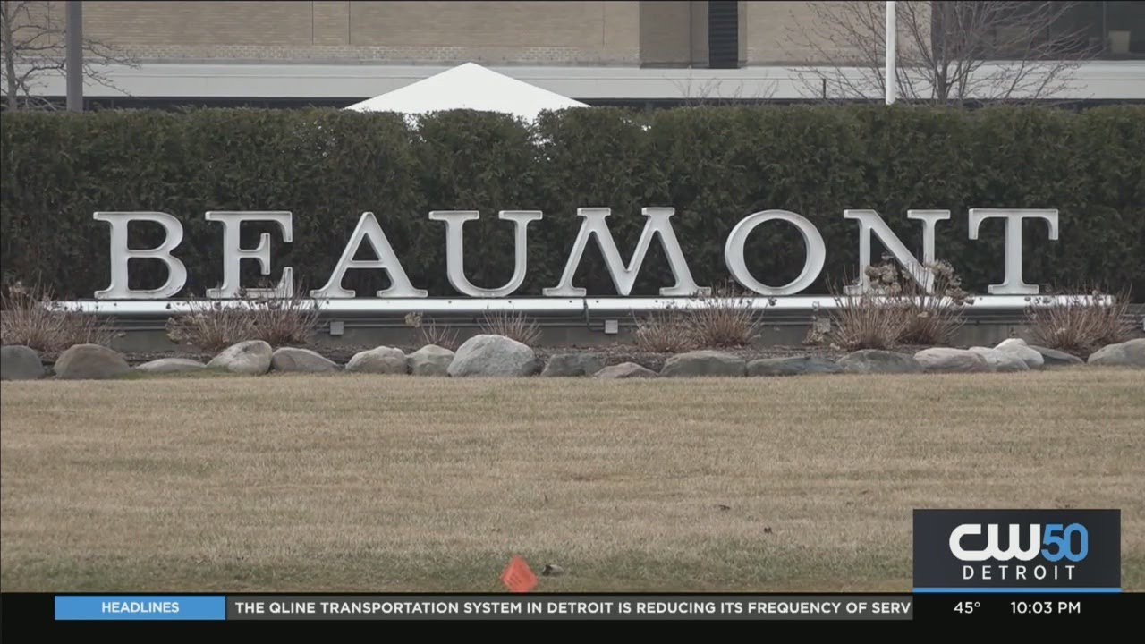 Coronavirus In Michigan: Beaumont Hospital Near Capacity - YouTube