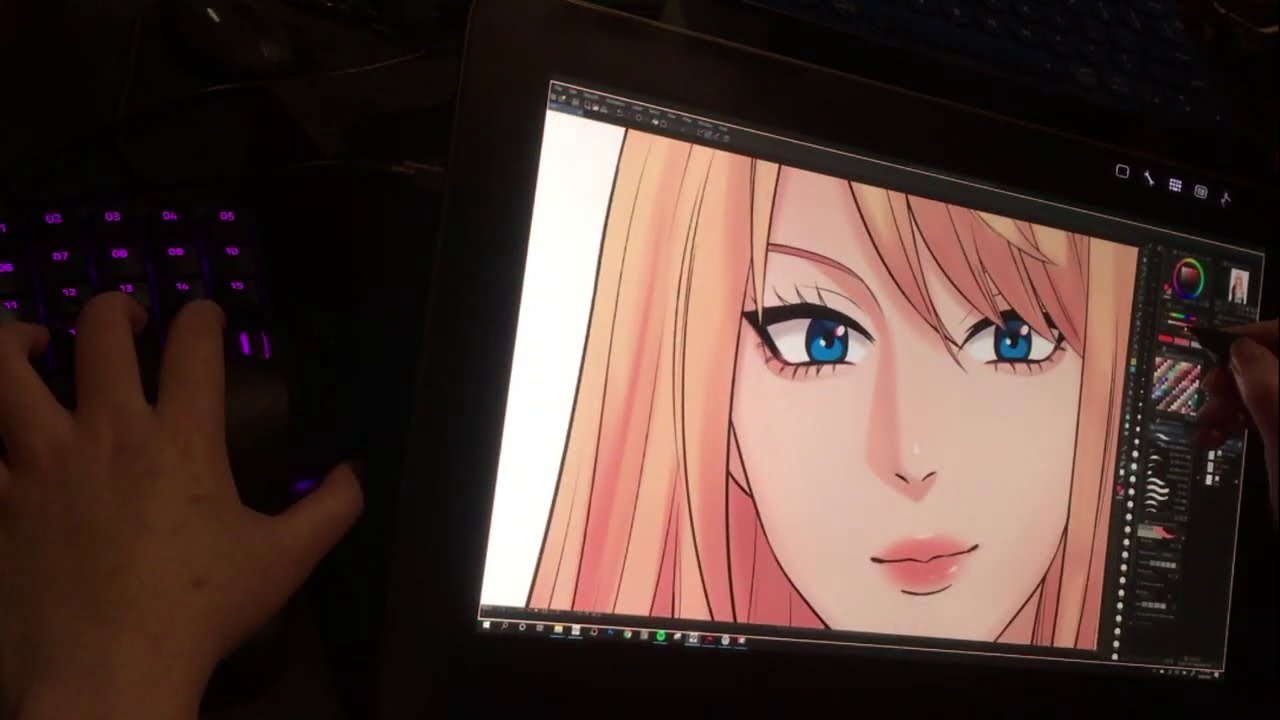 [Speedpaint CSP] Jessy of Webtoon Wonderwall - YouTube