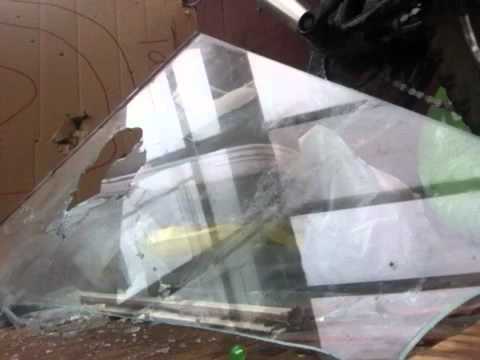 Shooting glass with Bb gun - YouTube