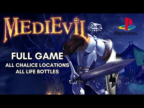 Medievil (PSX) Full Game Walkthrough No Commentary【1080p 60ᶠᵖˢ】