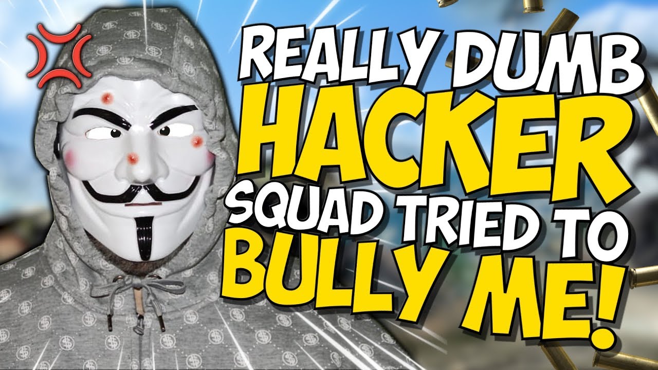 REALLY DUMB HACKER SQUAD tried to BULLY ME!! on Call of Duty Modern ...