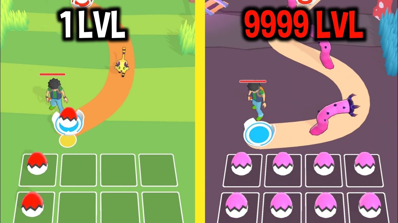 MAX LEVEL in Monster Merge Game - YouTube