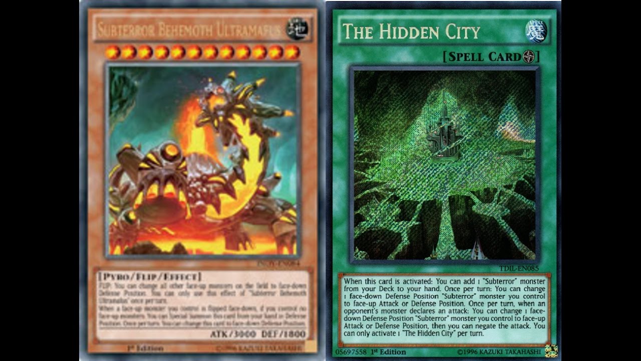 SUBTERROR post INOV INVASION : VENGEANCE YGO PRO - YouTube