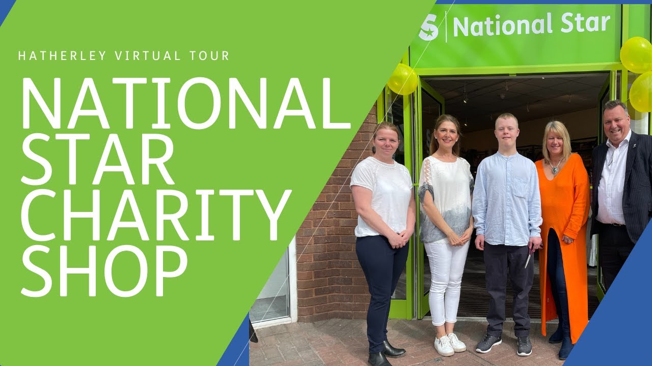 National Star Hatherley Charity Shop | Virtual Tour - YouTube