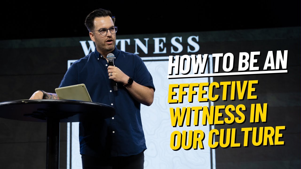 How to be an Effective Witness of God - YouTube