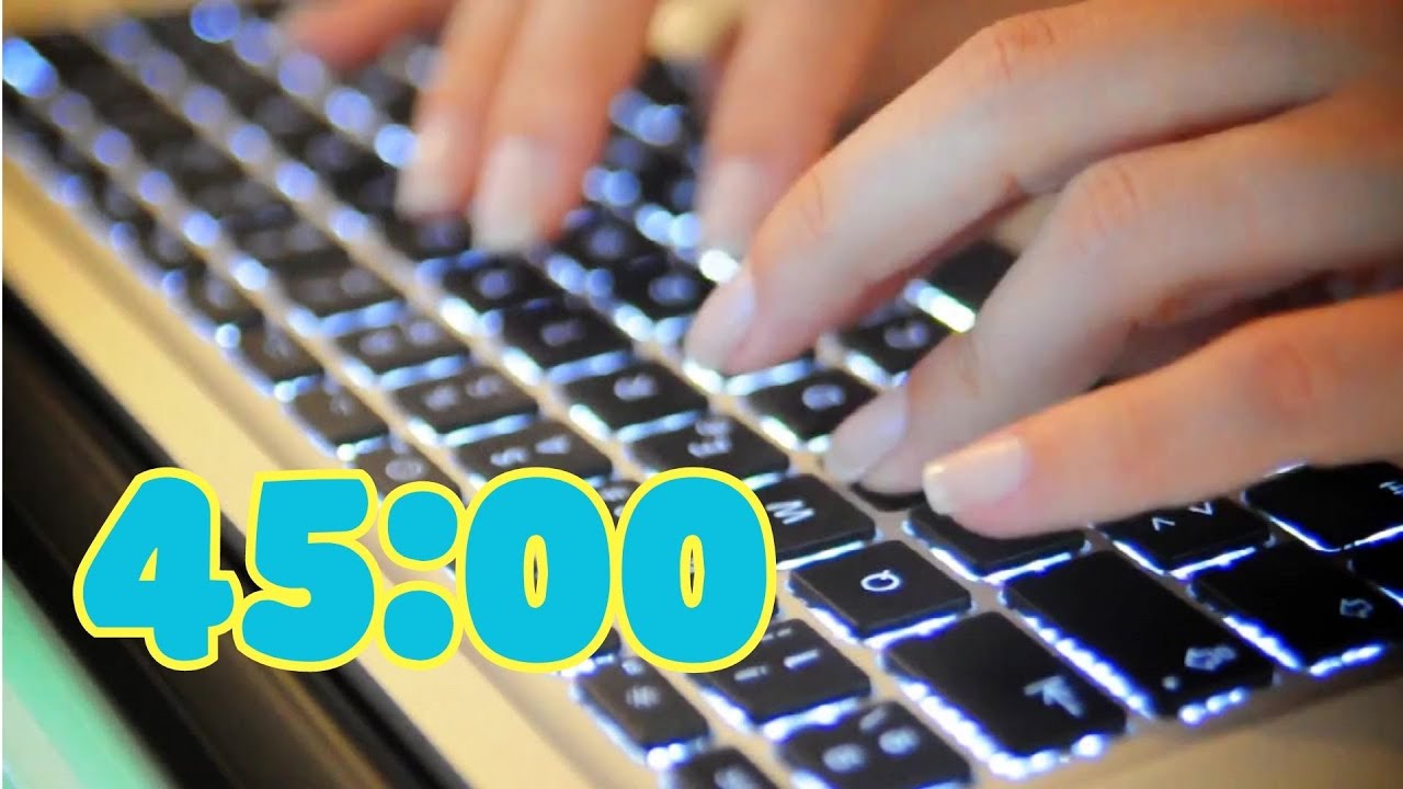 45 Min Writing Timer - With Music - YouTube