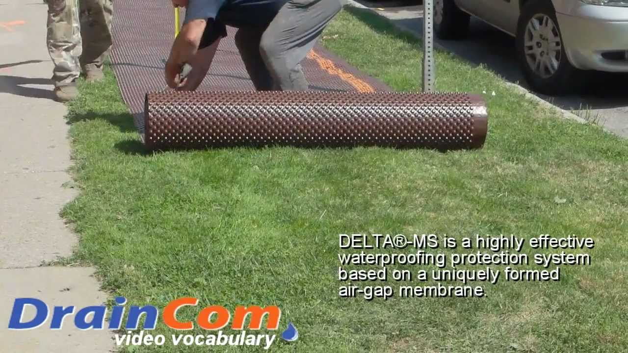 Delta membrane installation - YouTube