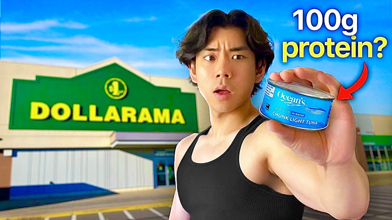 I Tried Dollar Store Protein for 24 Hours - YouTube