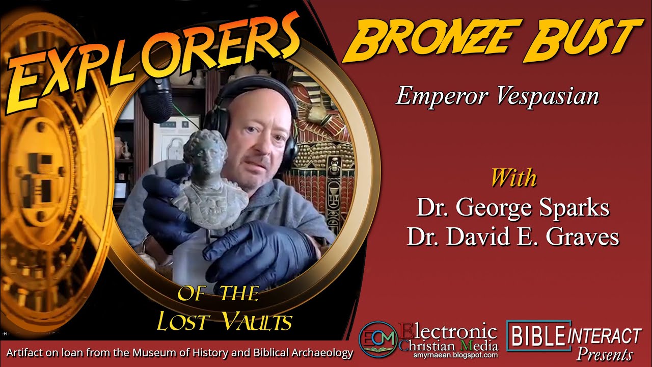 Explorers of the Lost Vault: Bronze Bust Weight: Emperor Vespasian - YouTube