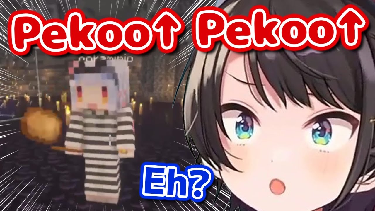 Subaru feels something SUS with Pekora behaving differently【Hololive ...