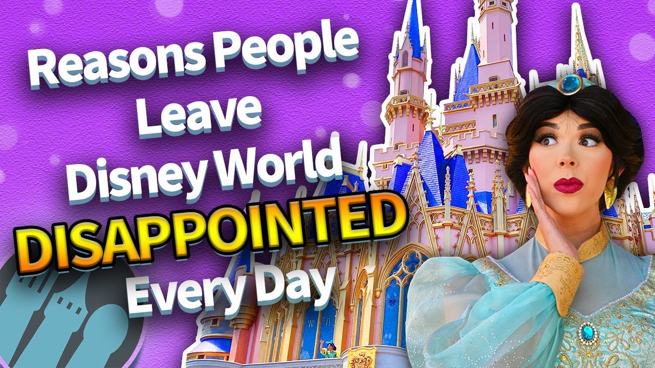 Why People Leave Disney World Disappointed Every Day - YouTube