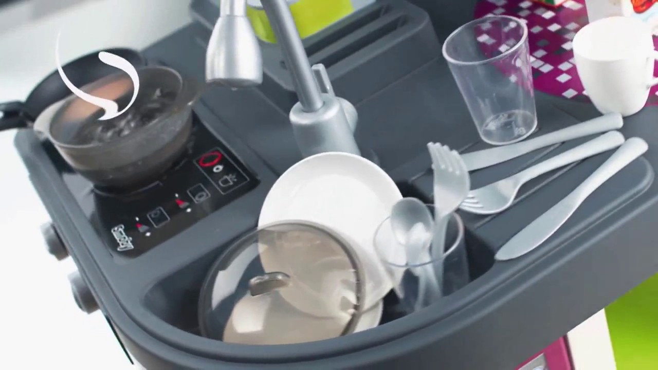 Kuchnia Mini Tefal Studio Bubble - Smoby - PL - YouTube