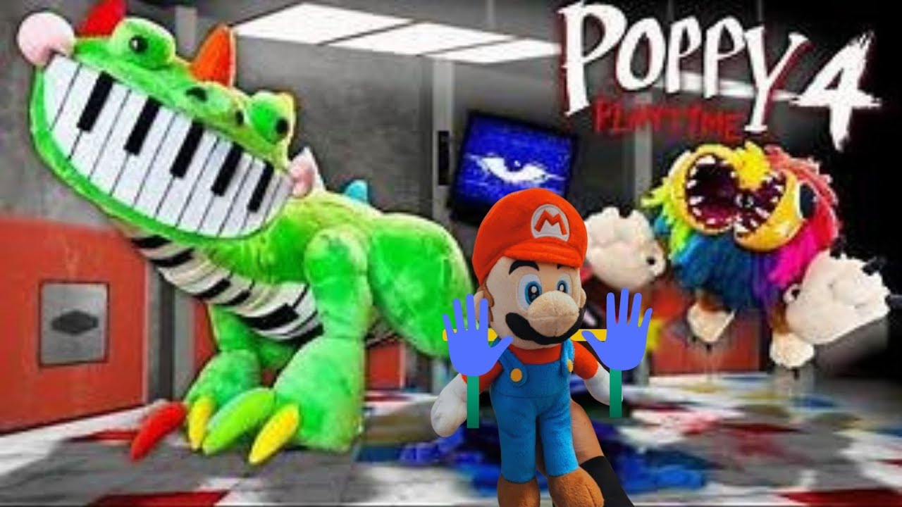 Poppy Playtime Chapter 4 part 1 plushies prison - YouTube