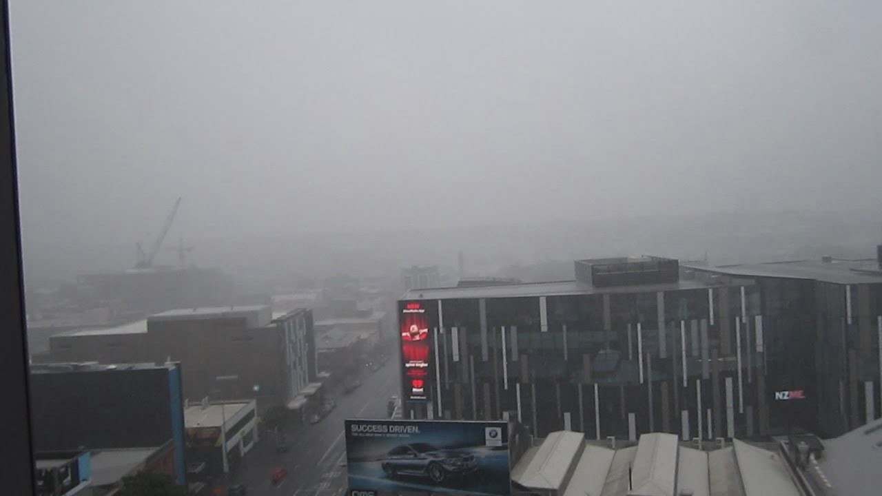 Excessive Rainfall Auckland Central - March 2017 - YouTube