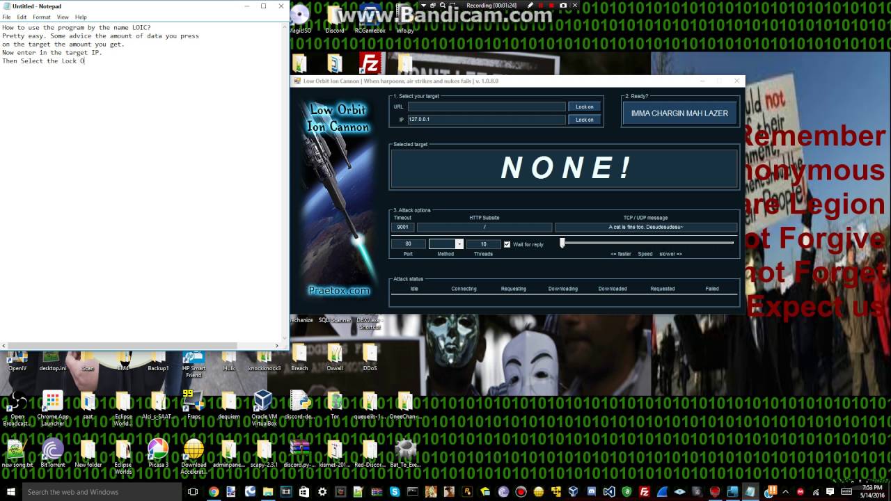 How to use LOIC the Correct Way - YouTube