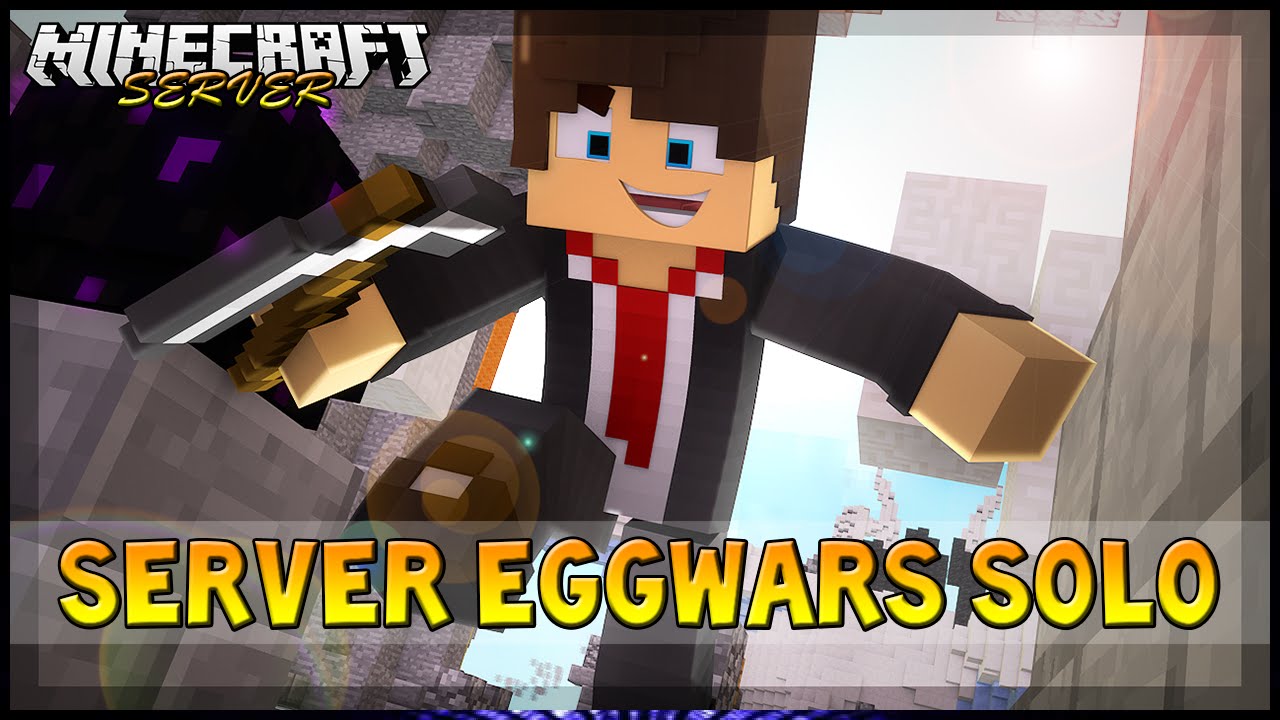 Minecraft Server EggWars Solo, Pirata/Original - Português Brasil 1.8 ...