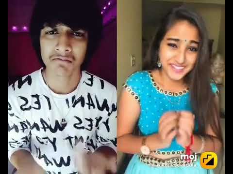 Nikhil devadula/pranavi manukonda tik tok video - YouTube