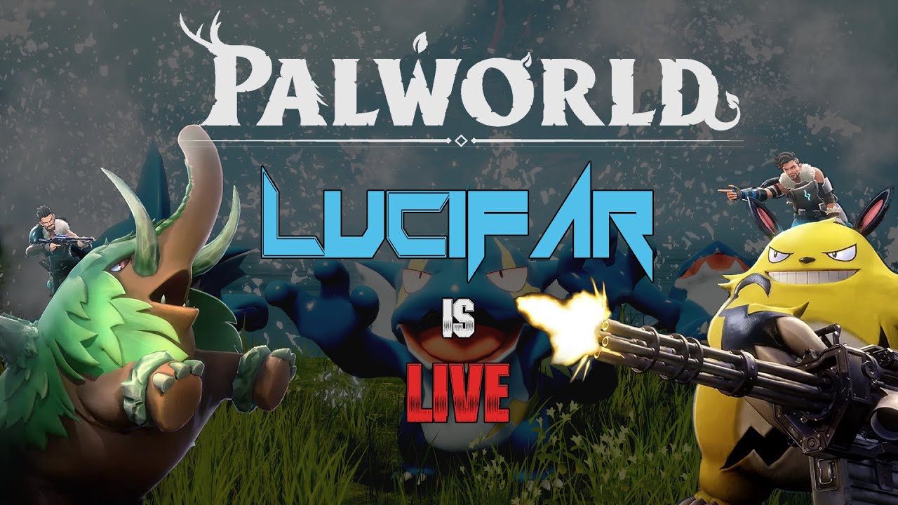 🔴PALWORLD LIVE ||🔴MULTIPLAYER PVP SURVIVAL || TRENDING 2024 ...