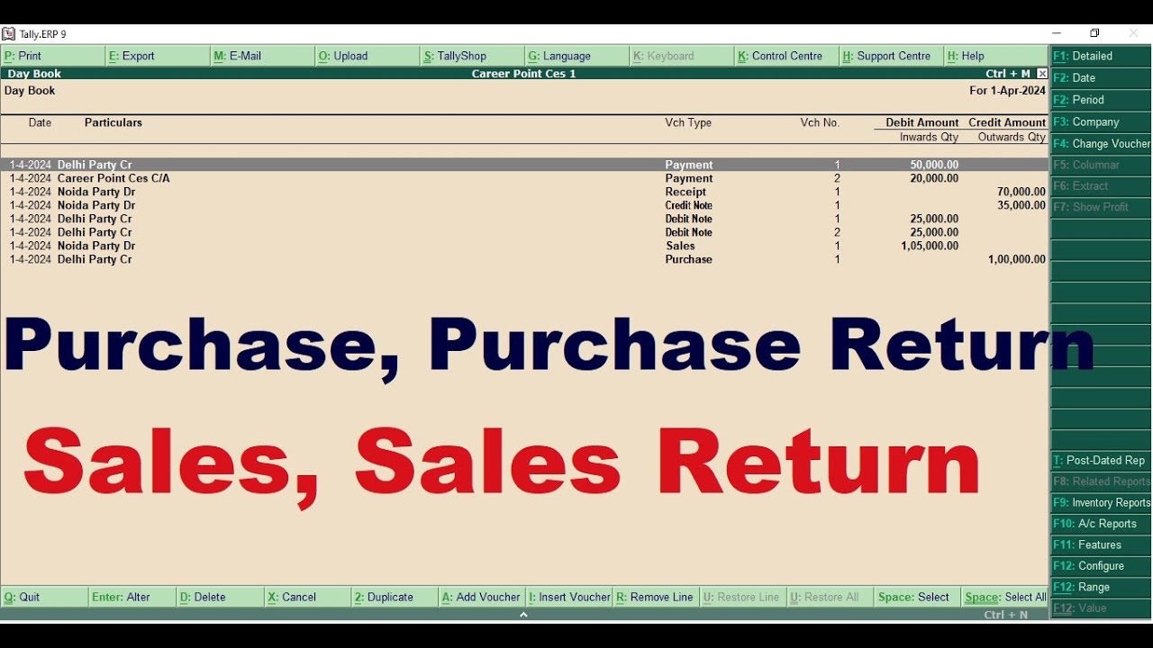 Purchase Return #Purchase #PurchaseReturn #Sales #SalesReturn #viral # ...