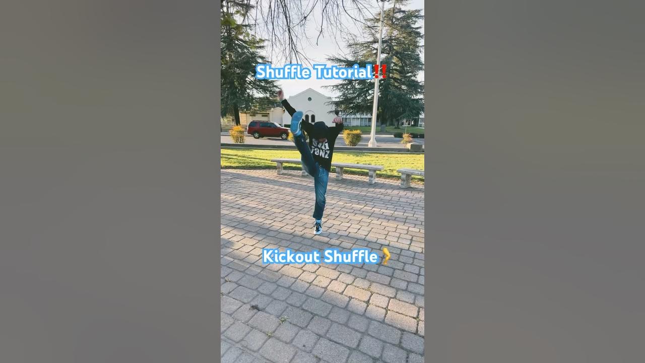 Swing By God’s Dance Floor & Learn How 2 KickOut Shuffle With Me.👟 #shuffle #tutorial #basic ...