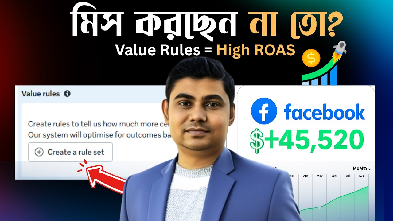 Facebook Ads Value Rules = High ROAS 💸 কিন্তু কেউ Use করে না! - YouTube