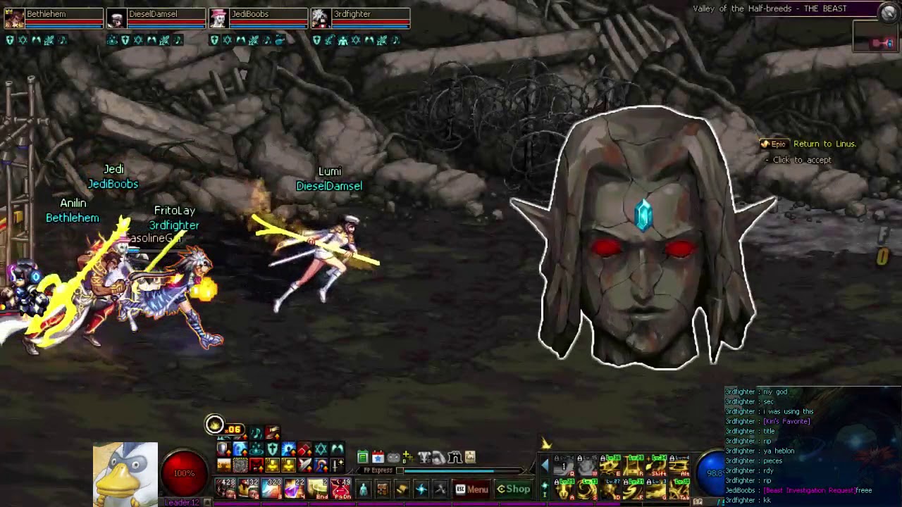 DFO - Inquisitor (Inferno) - Beast (Beast Difficulty) - YouTube