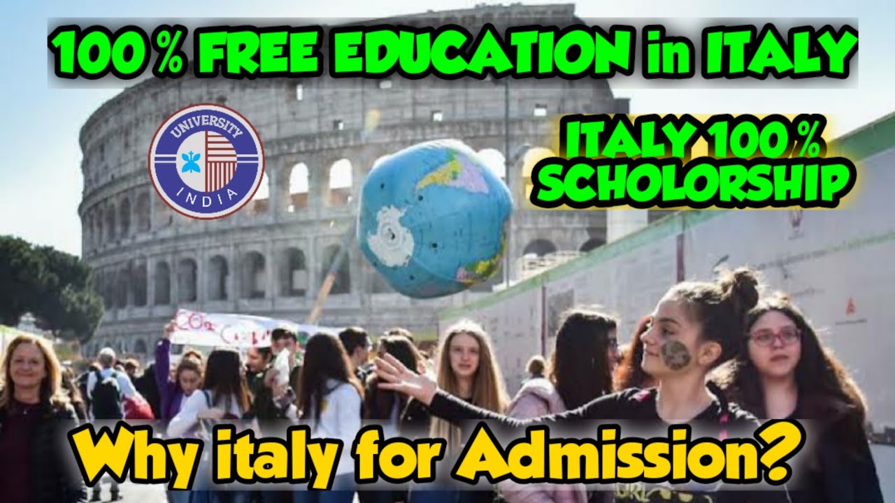 WHY CHOOSE ITALY FOR FREE EDUCATION || FREE EDUCATION IN ITALY ...