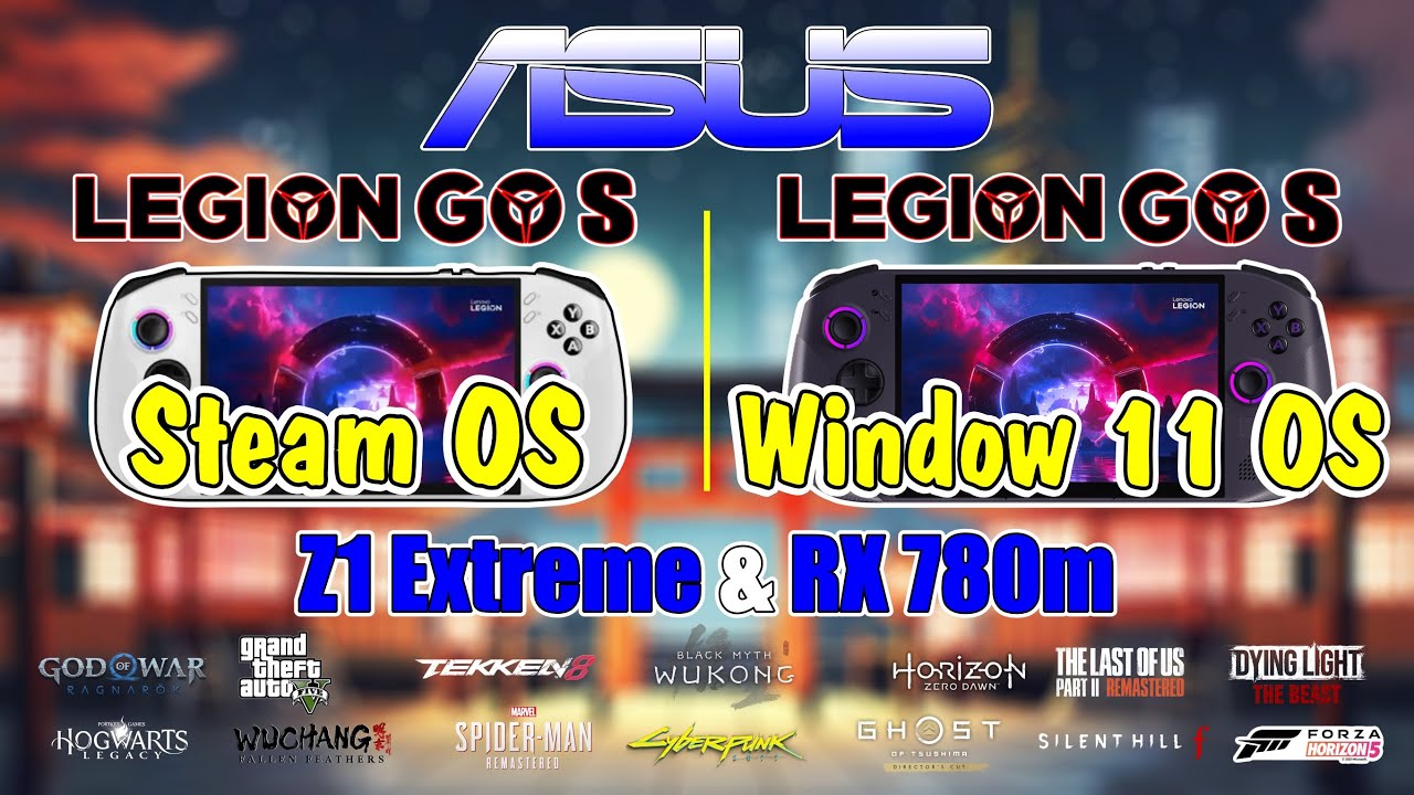 🚀 Legion Go S Z1 Extreme: Windows 11 vs. SteamOS at 20W TDP — The ...