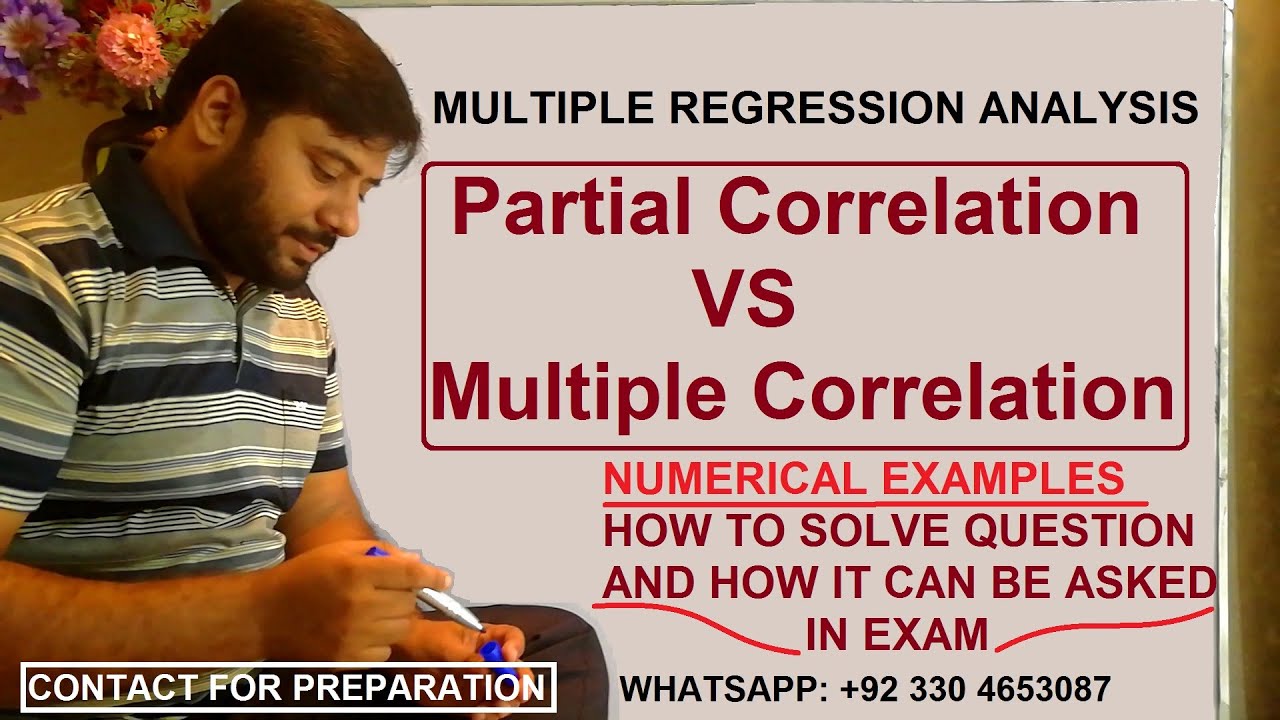 Difference Between Partial Correlation And Multiple Correlation Easy Difference Between Partial Correlation And Multiple Correlation Easy