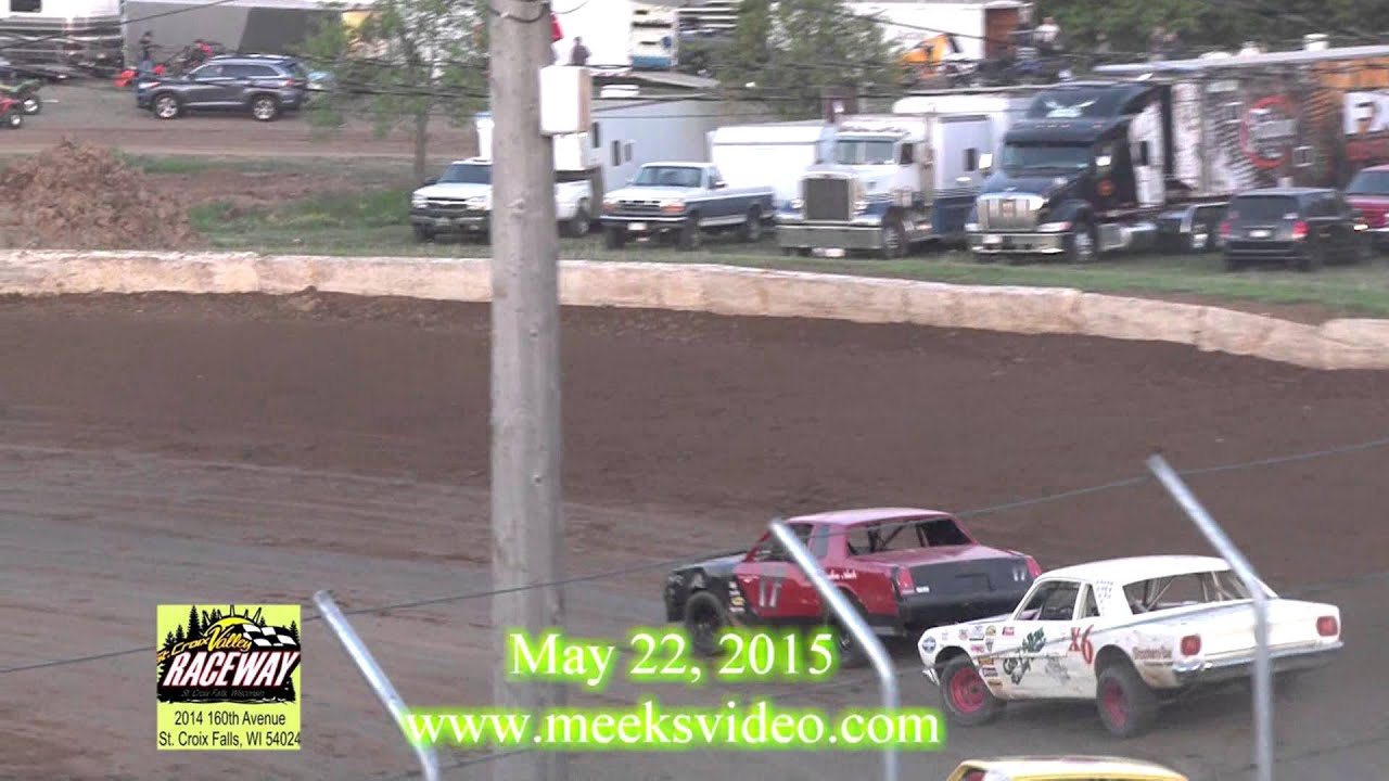May 22, 2015 Pure Stocks St. Croix Valley Raceway - YouTube