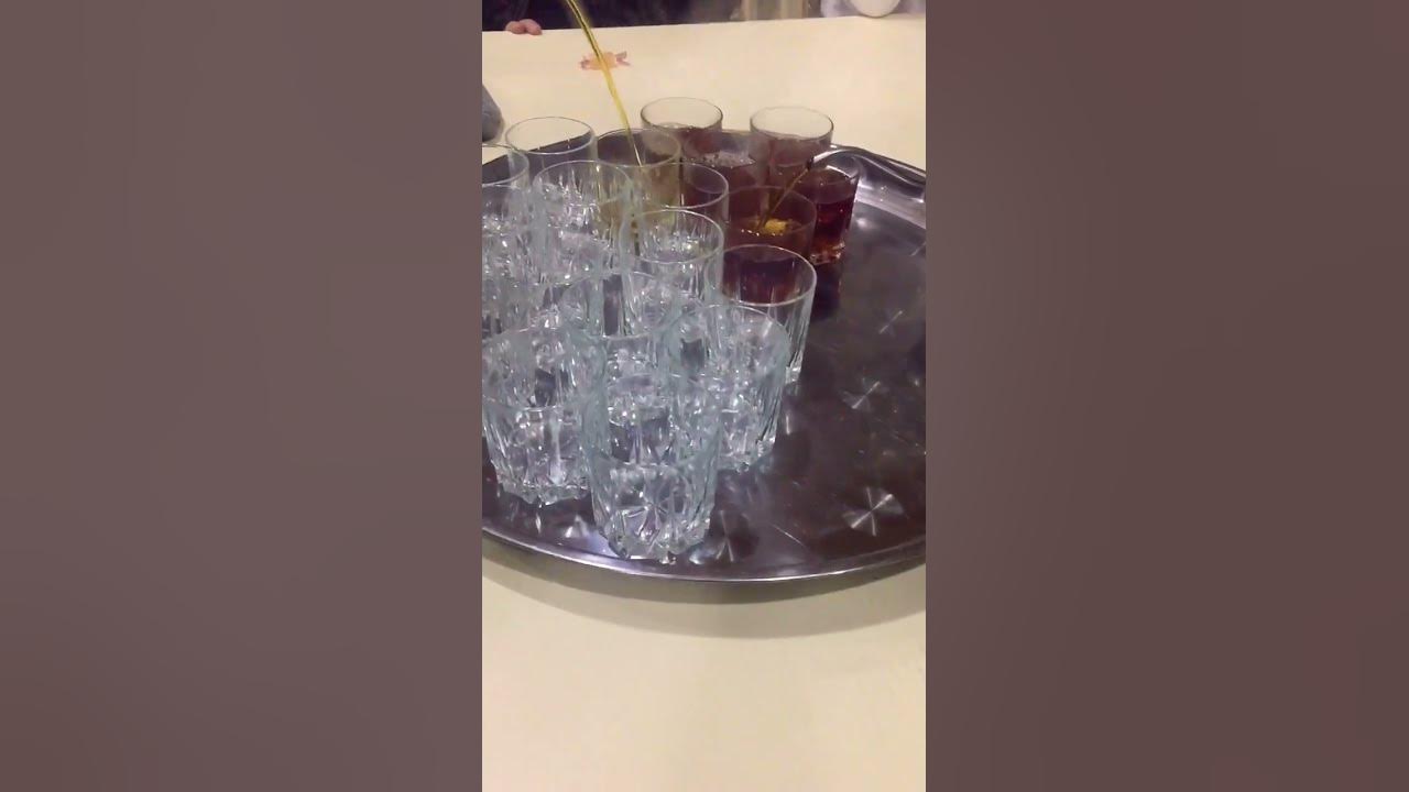 Шок 😲! Стакан 🥃 треснул во время разлива чая ☕️ | #короткоевидео - YouTube