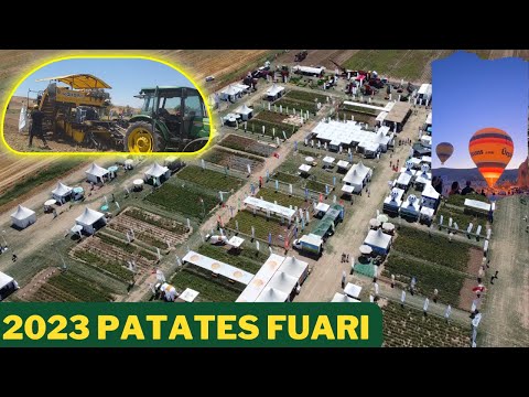 TÜRKİYEDE TEK PATATES ÖZEL FUARINA GİTTİK ~POTATO DAYS TURKEY~NEVŞEHİR AVANOS