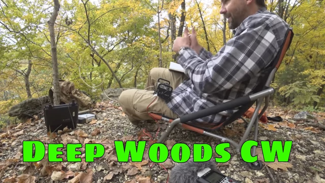 Ham Radio Deep Woods Adventure using QRP & Long Wire Antenna - YouTube