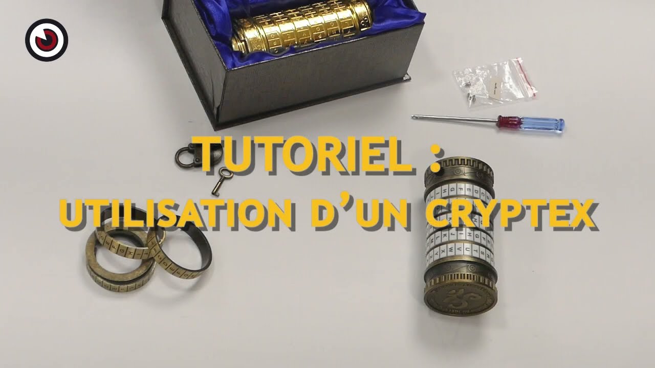 TUTORIEL : Utilisation d'un Cryptex - YouTube