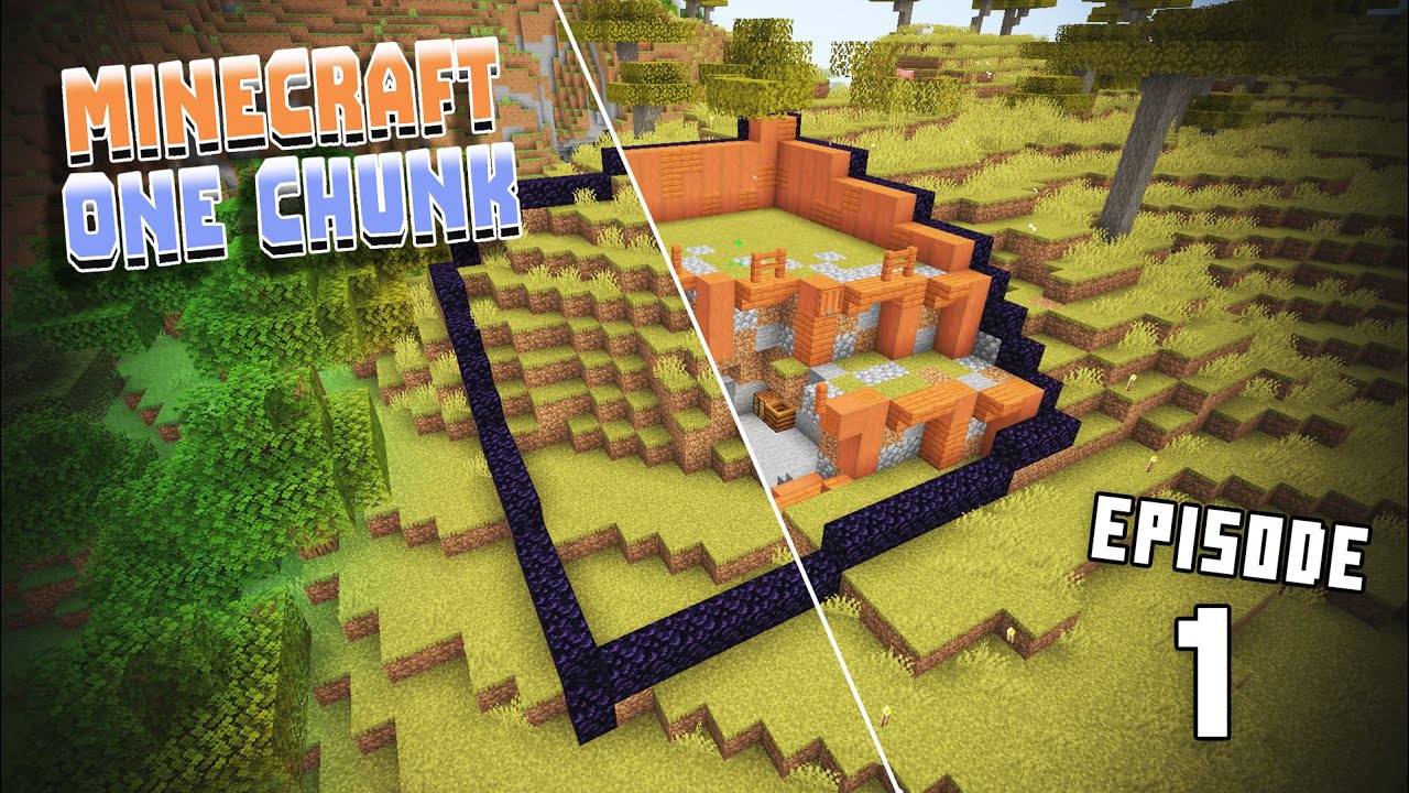 I Can NEVER Leave This Chunk!! || Minecraft One Chunk - YouTube