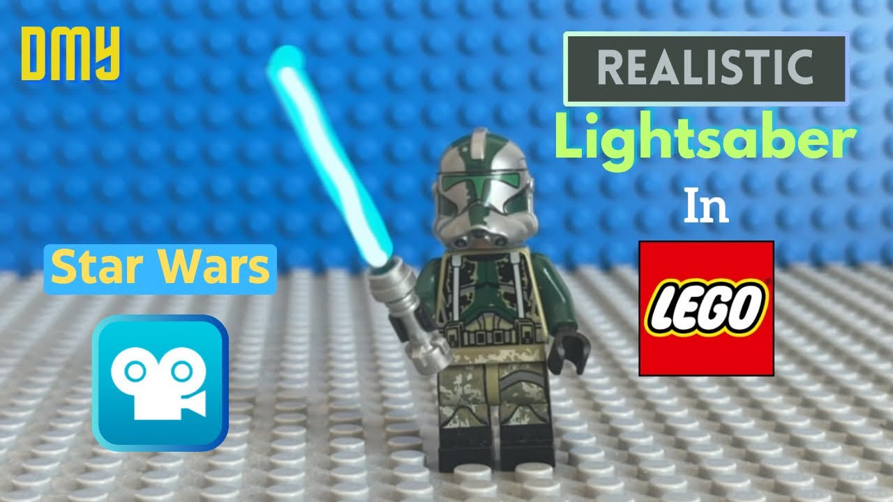 Realistic Lego Lightsaber! | Lego Star Wars Stop Motion - YouTube