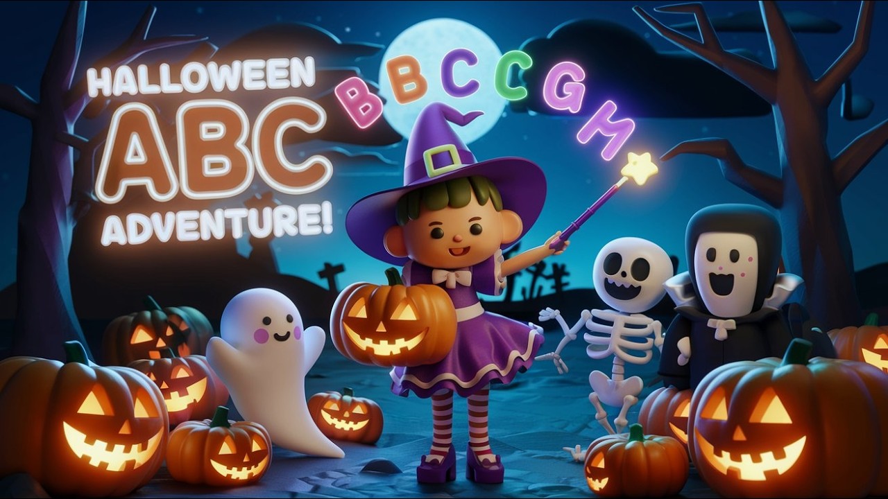 Halloween ABC Adventure: Fun and Spooky Learning with Mookie! | Back to ...