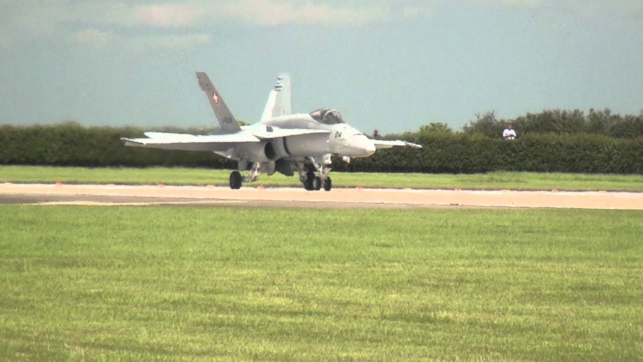 F18 Take Off Speed and Power Waddington Air Show - YouTube