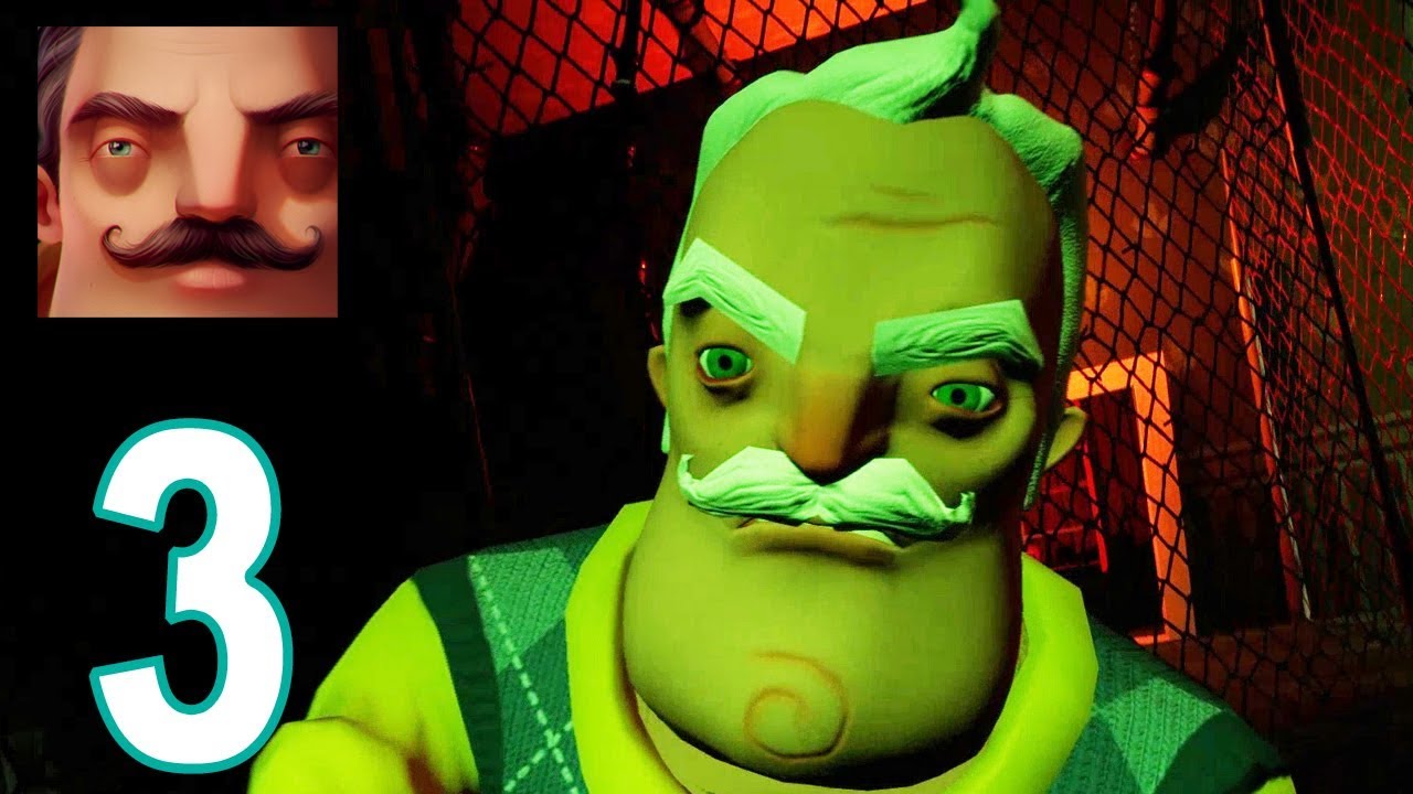 Hello Neighbor - My New Neighbor Old Grandpa Act 3 Hello Neighbor Gray ...