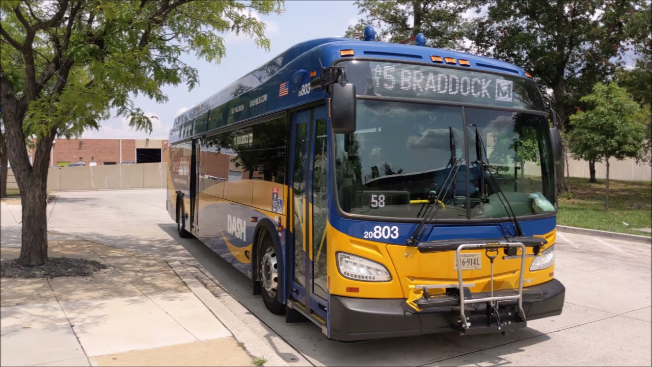 (Brand New!) Alexandria Transit Co. "DASH" 2020 New Flyer Xcelsior XE40 ...