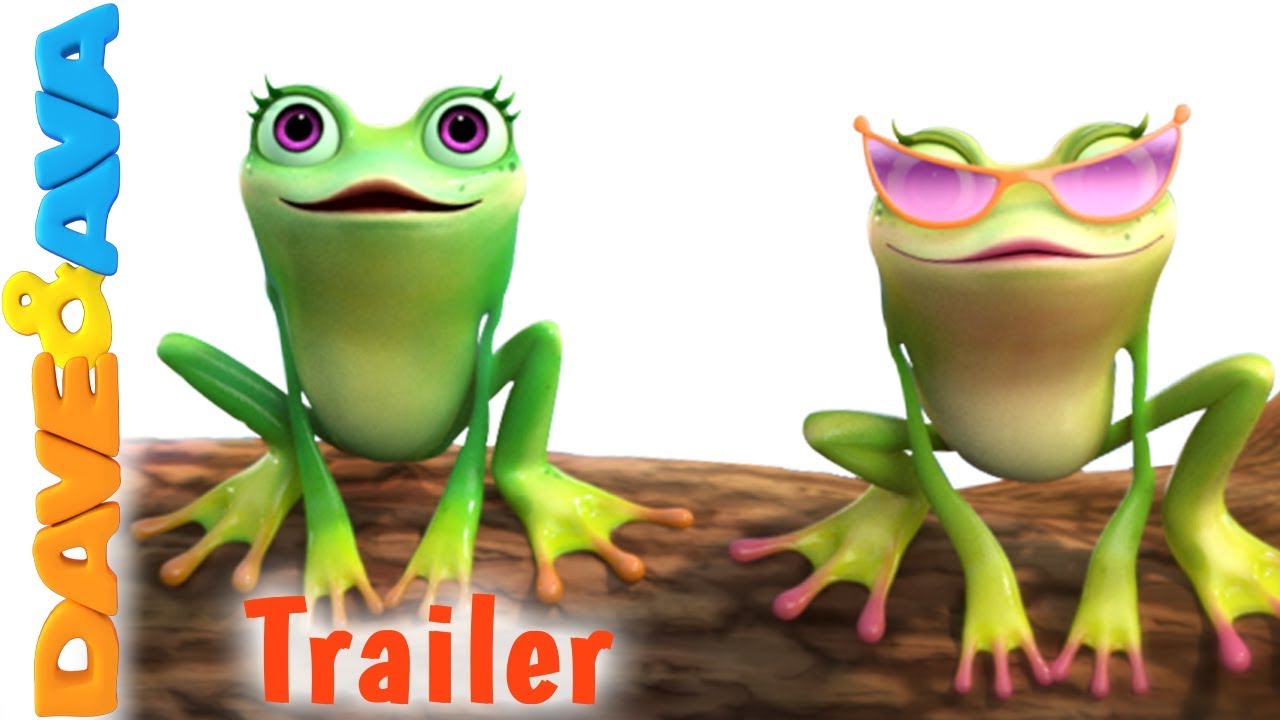🐸 Five Little Speckled Frogs – Trailer | Dave and Ava Nursery Rhymes ...