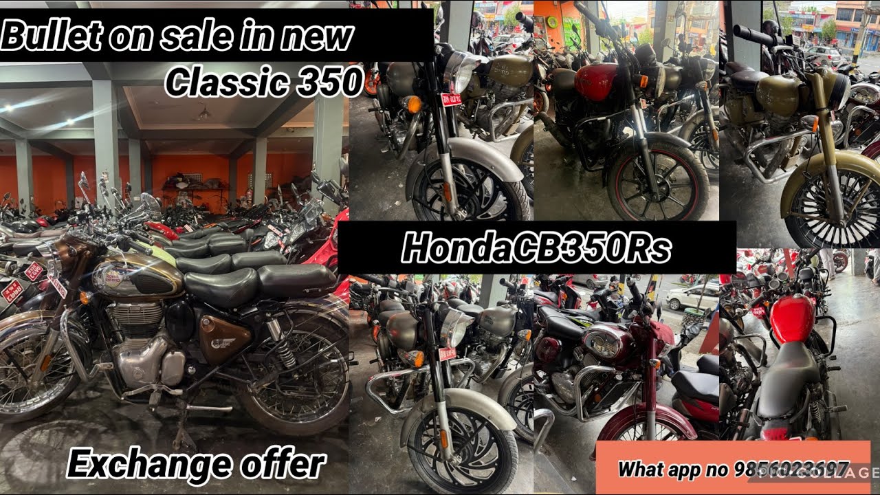 Bullet and honda CB350rs on sale WhatsApp no for more information ...