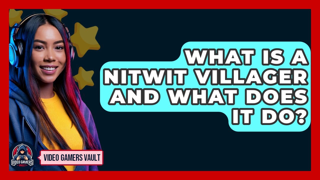 What Is A Nitwit Villager And What Does It Do? - Video Gamers Vault ...