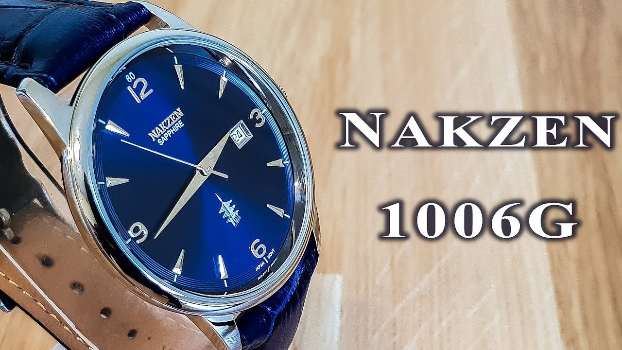Nakzen SL1006G "Pogoda" - Sapphire+stainless steel - watch review #162 ...