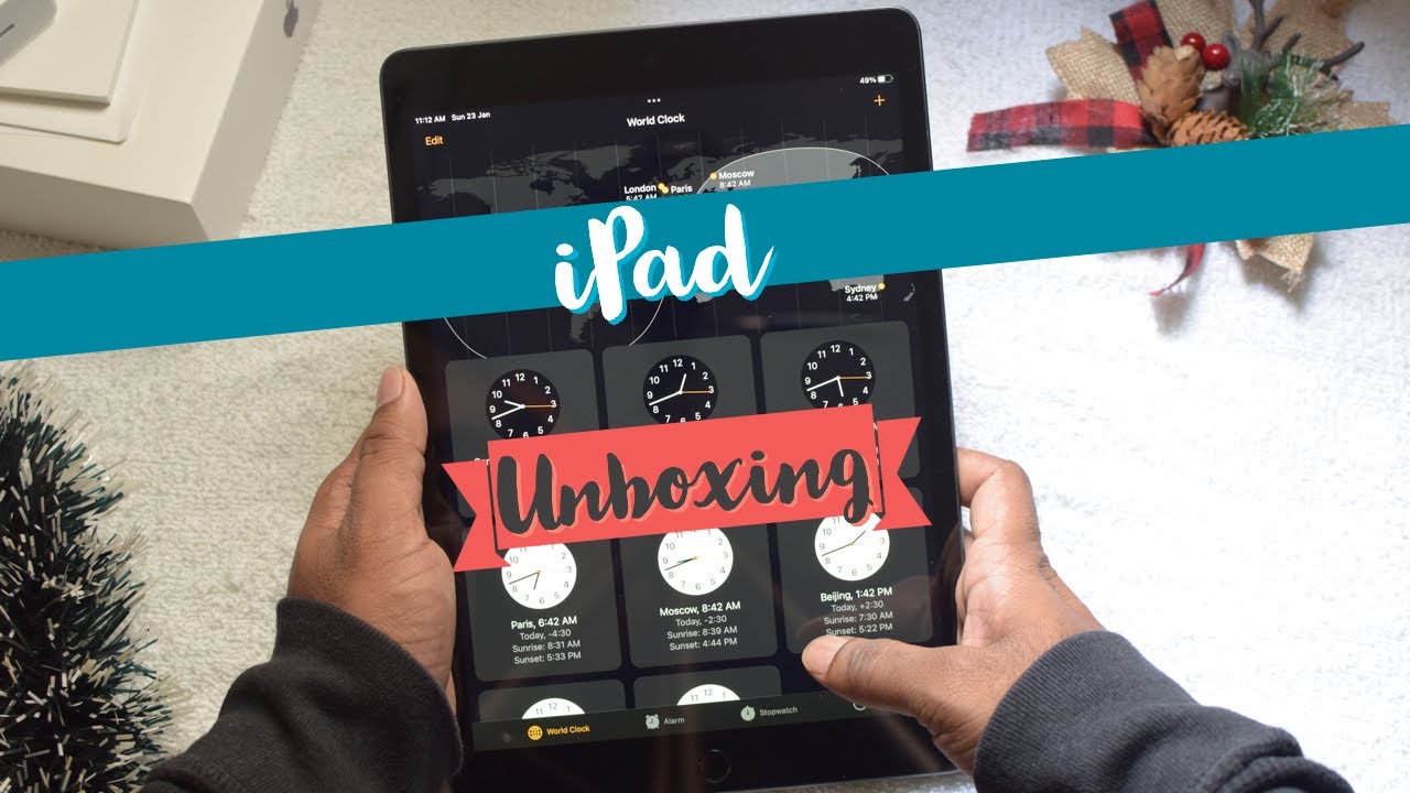 Apple iPad 9th Generation (2021) and Apple Pencil | Unboxing - YouTube