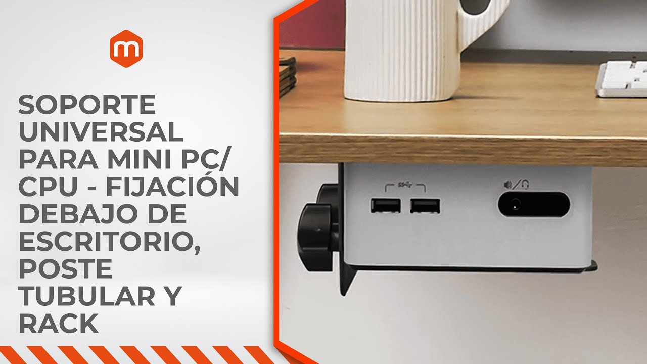Instalación de Soporte Universal para Mini PC / CPU - MPC1 - YouTube