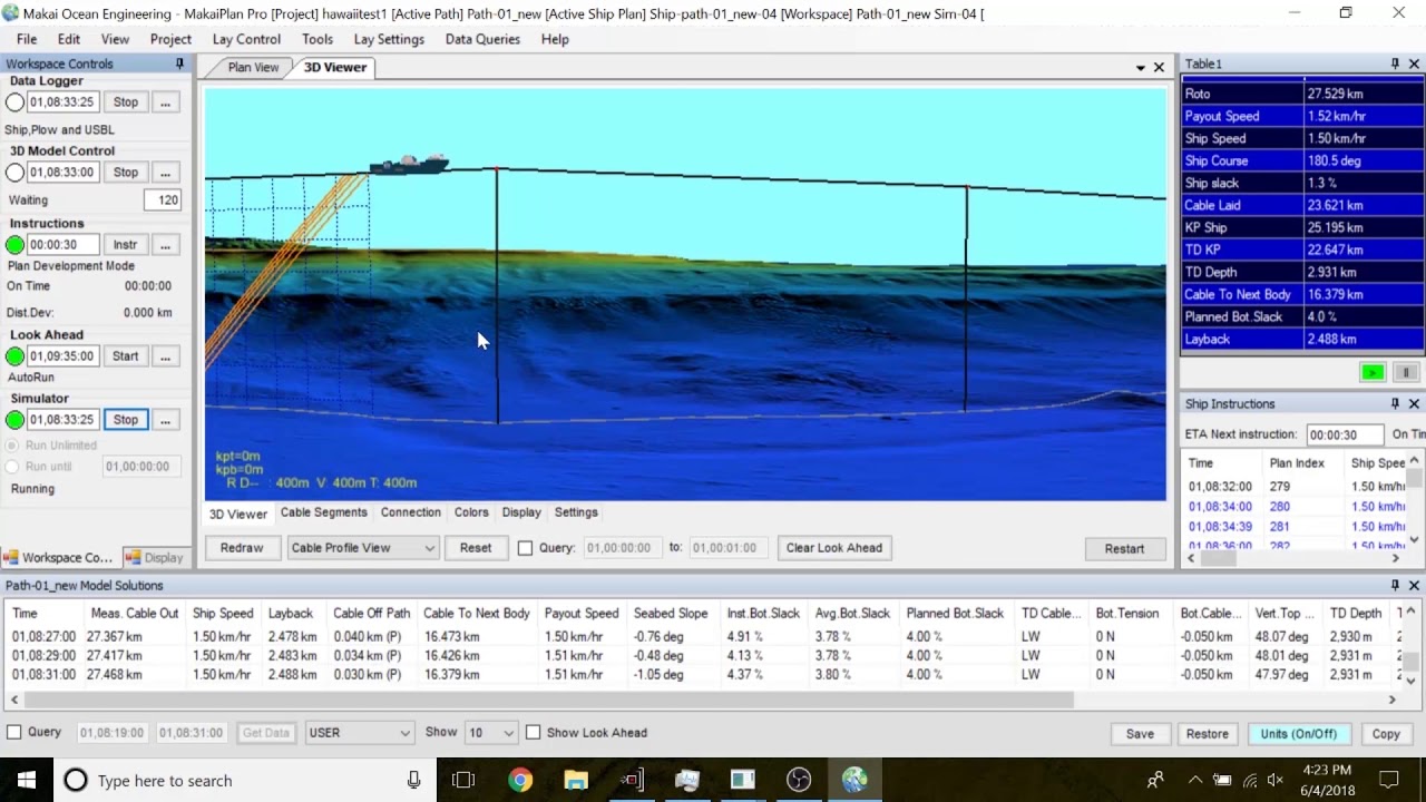 MakaiPlan Pro Cable Lay Demo - Full Video - YouTube
