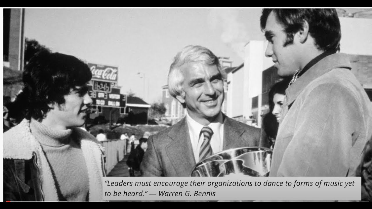 Introducing the Warren Bennis Leadership Initiative - YouTube